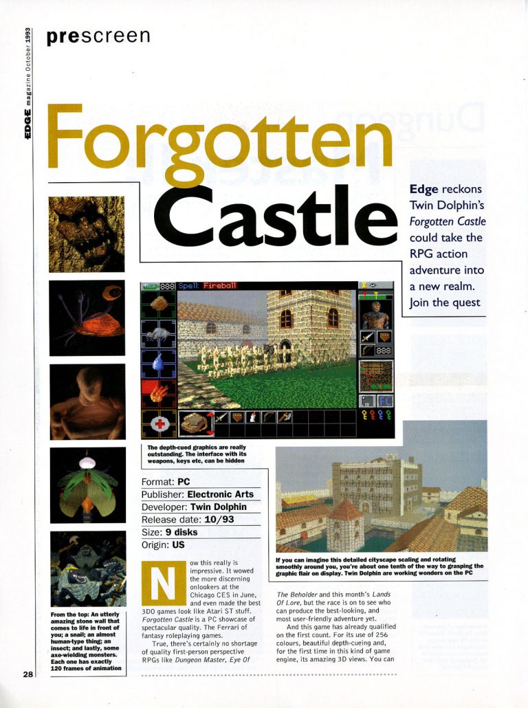 Forgotten Castle: The Awakening [PC - Cancelled] - Unseen64